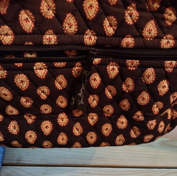 Vera Bradley | Bags | Vera Bradley Black Paisley Shoulder Bag | Poshmark